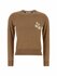Свитер Isabel Marant Graphic-detail sweater, размер 42, , коричневый