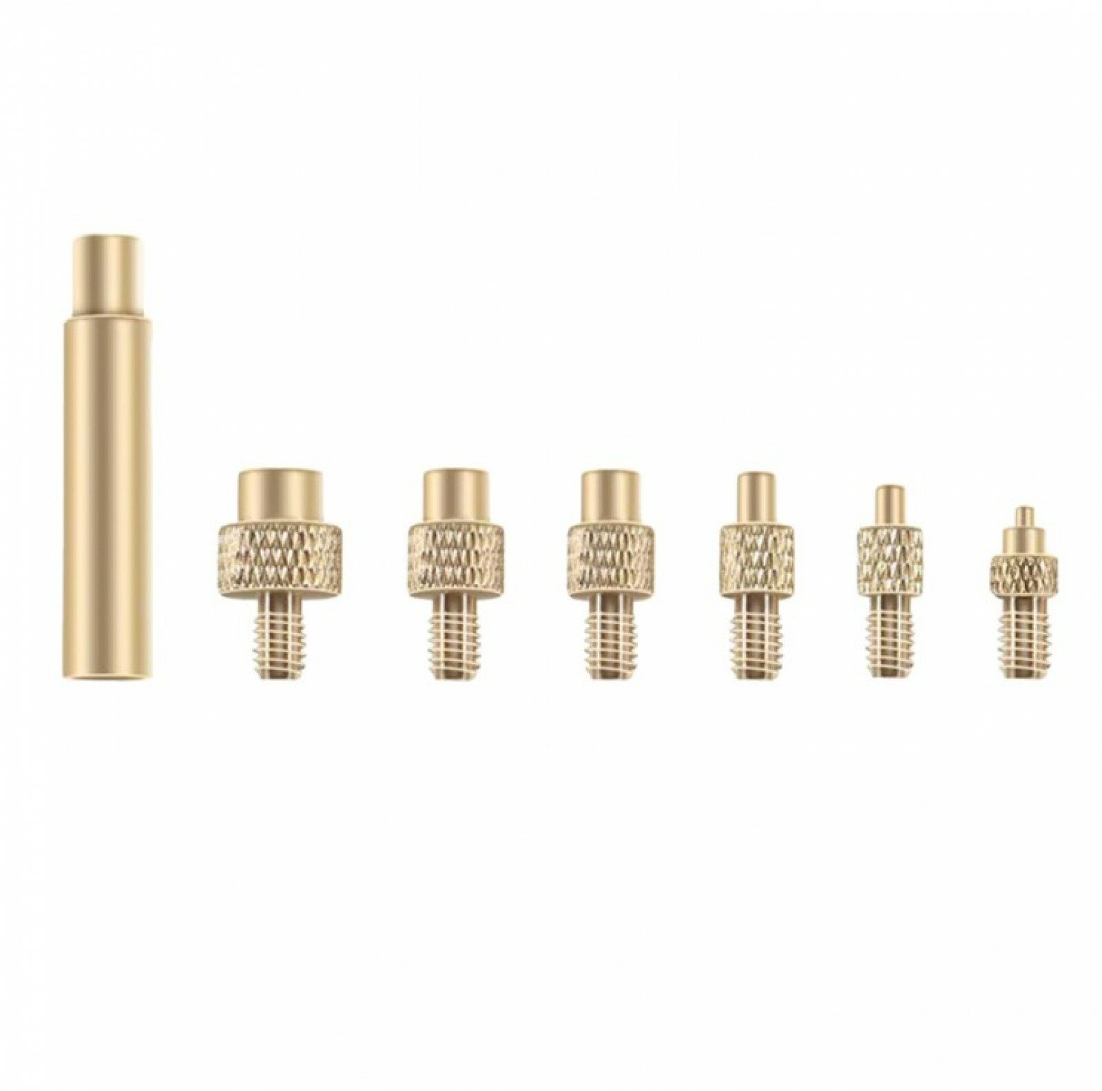 Гайка с резьбовой вставкой MyPads для паяльников и 3D-принтеров, набор из 7 металлических гаек