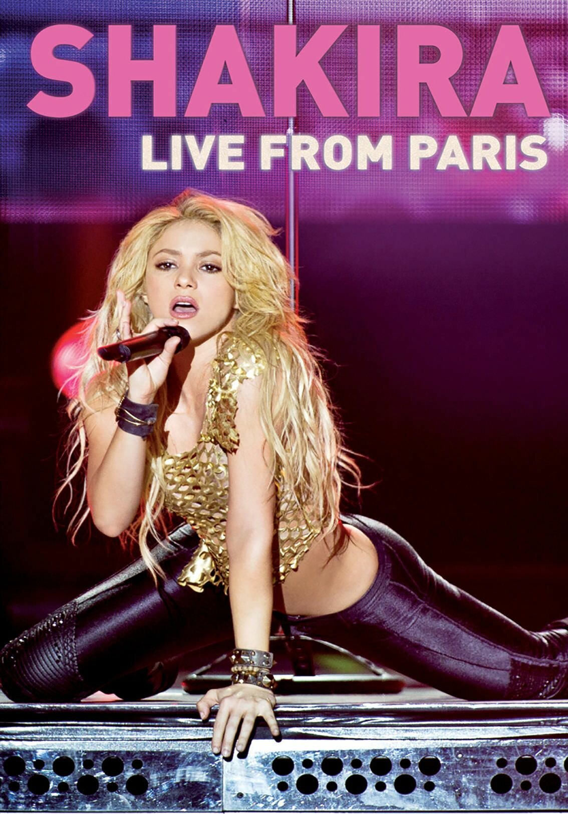 Shakira - "Live from Paris" (2011) Blu-ray диск концерт музыка поп