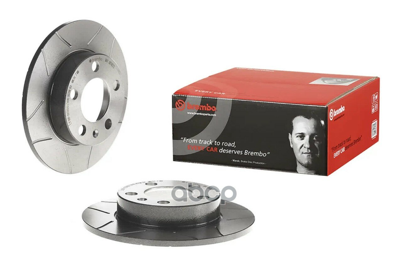 Диск тормозной задн. серии Brembo Max AUDI A1 (8X1 8XK) 05/10-> / AUDI A1 Sportback (8XA 8XF) 09/1 Brembo арт. 08.7165.75