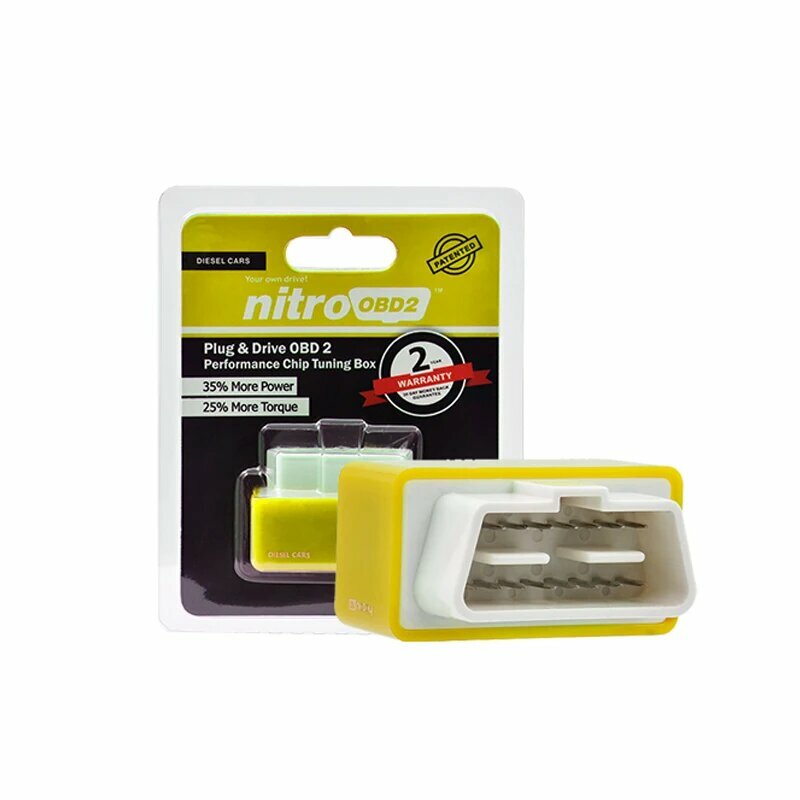 Nitro OBD2 Chip Tuning Box, Yellow