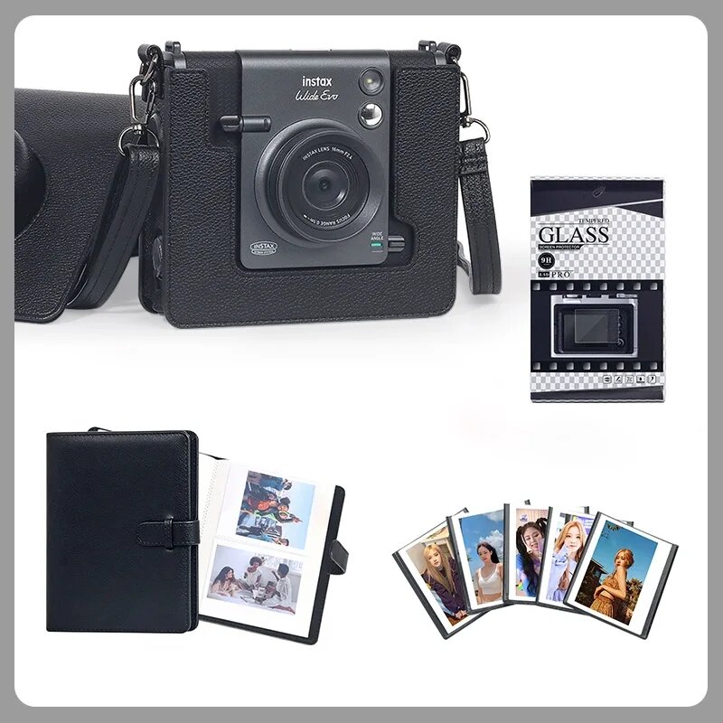 Чехол Fujifilm Instax WIDE EVO Black Set 2