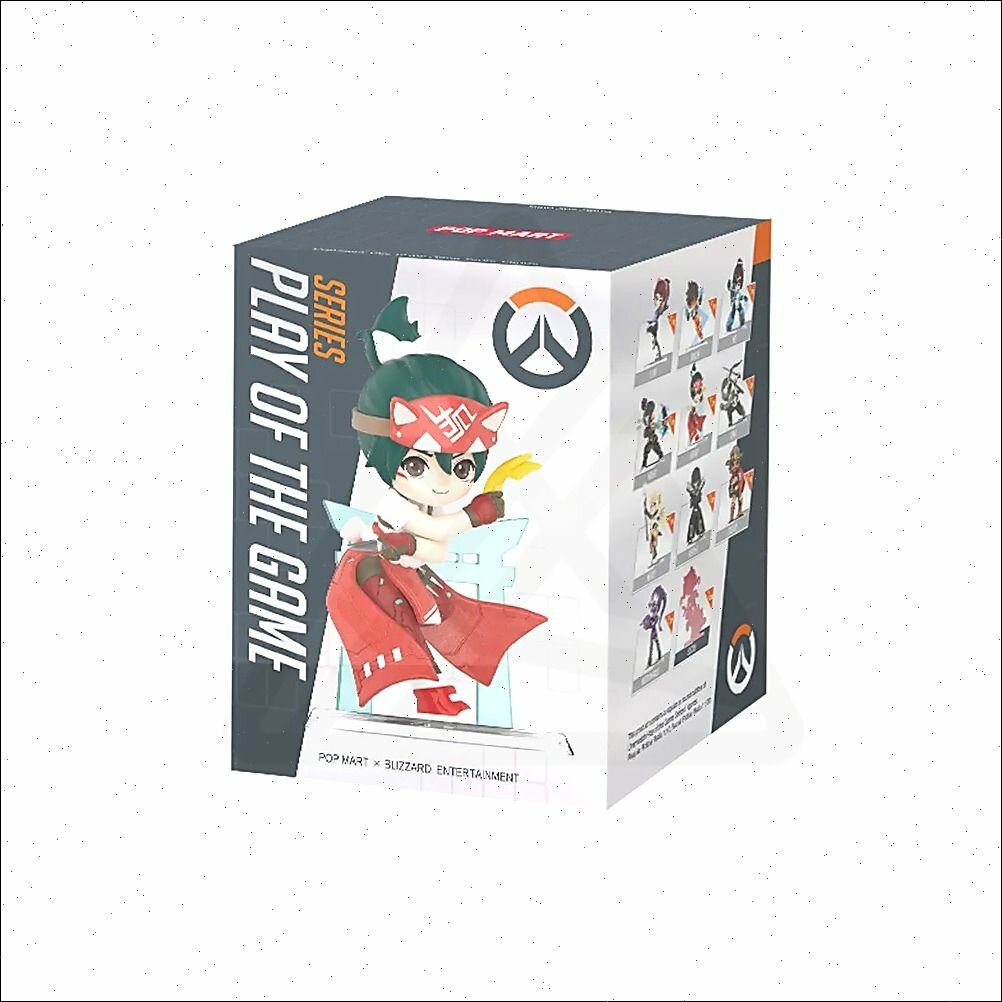 - Overwatch Play of the Game Series Figures, Подарки, украшения комнат, 1 шт