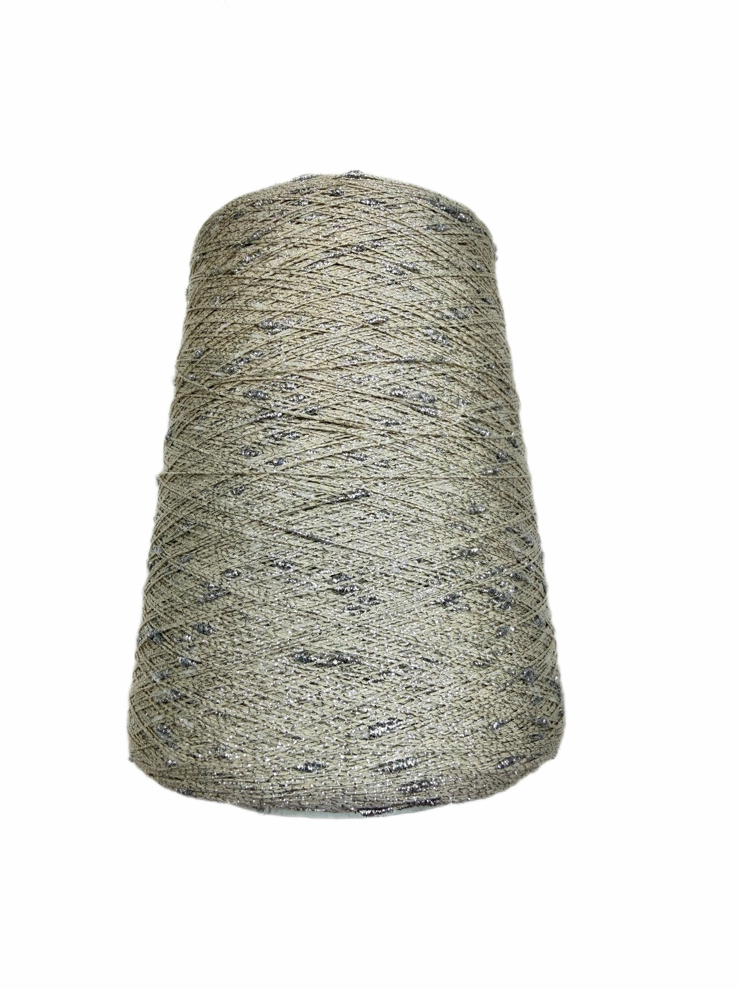 Пряжа на бобине 100г (Италия). 75% вискоза 5% п/а 20% люрекс 100г-900м