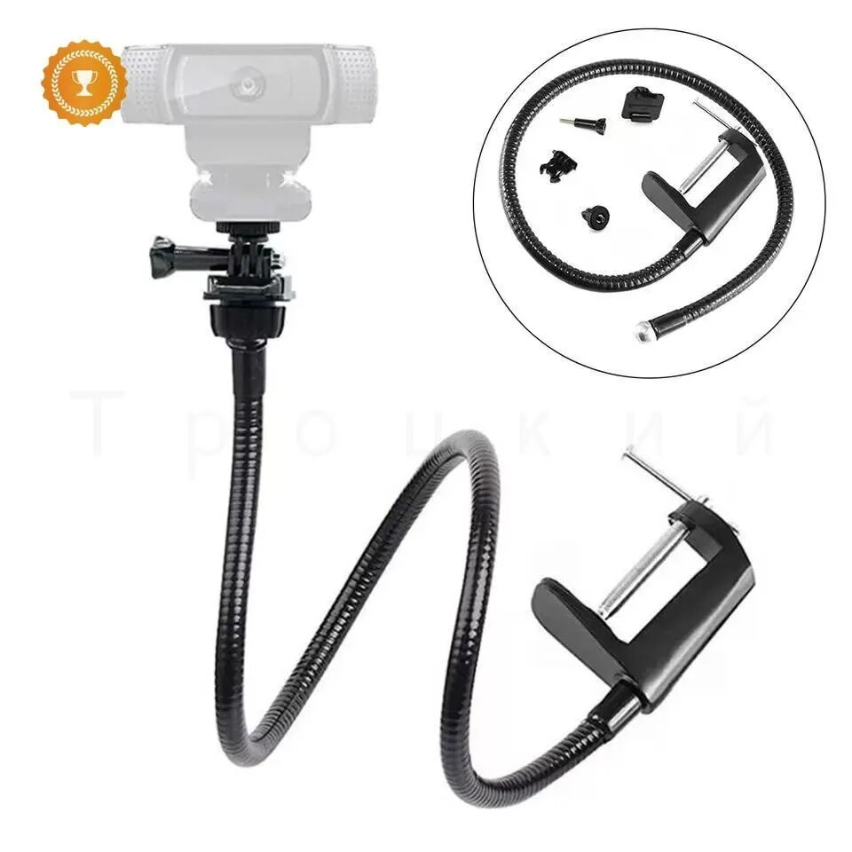 GM Модернизированный кронштейн для крепления веб-камеры с гибкой гусиной шеей