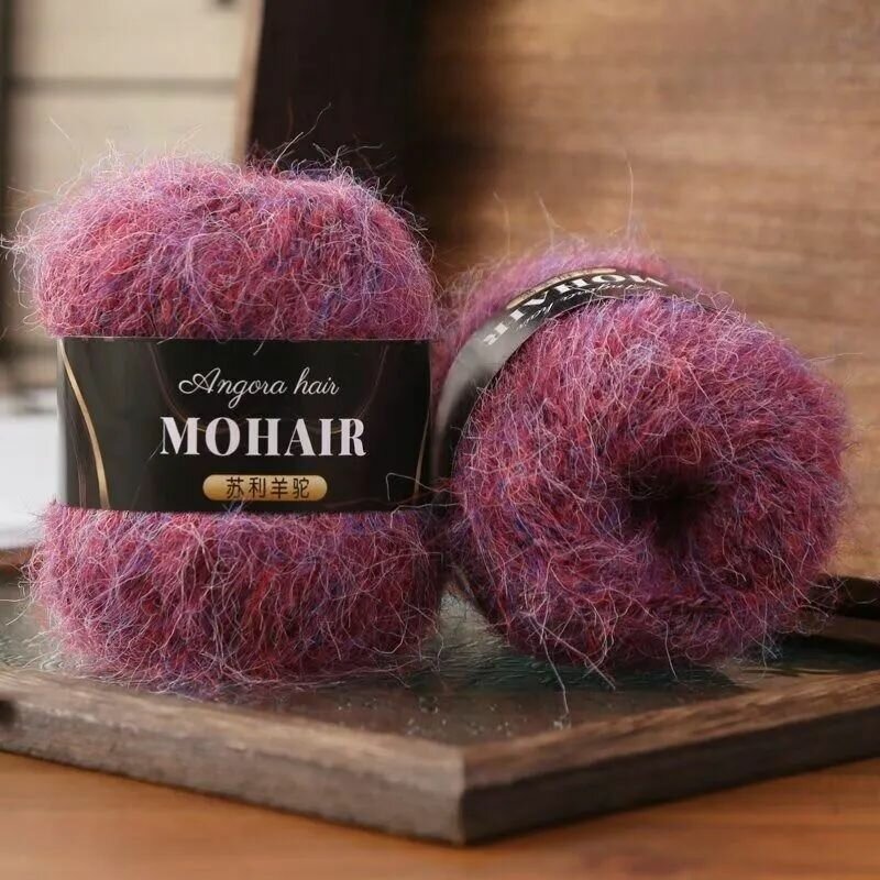 Пряжа из альпаки и мохера, для свитера ручной работы, сделай сам