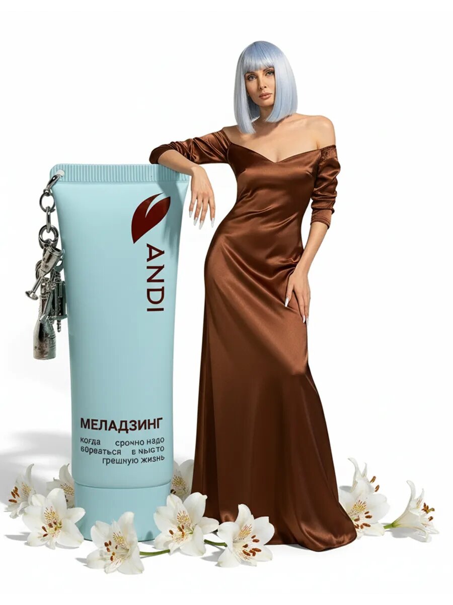 Крем для рук ANDI "Меладзинг", 50г, для всех типов, ежедневное использование