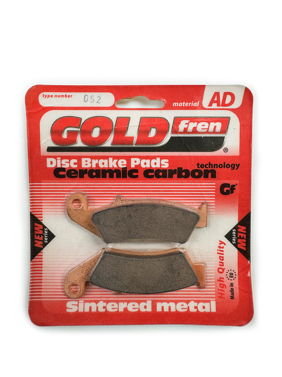 Колодки тормозные GOLDfren 052 AD кросс TRW MCB594, SBS 623, EBC FA 143, Ferodo FDB 496 оригинал