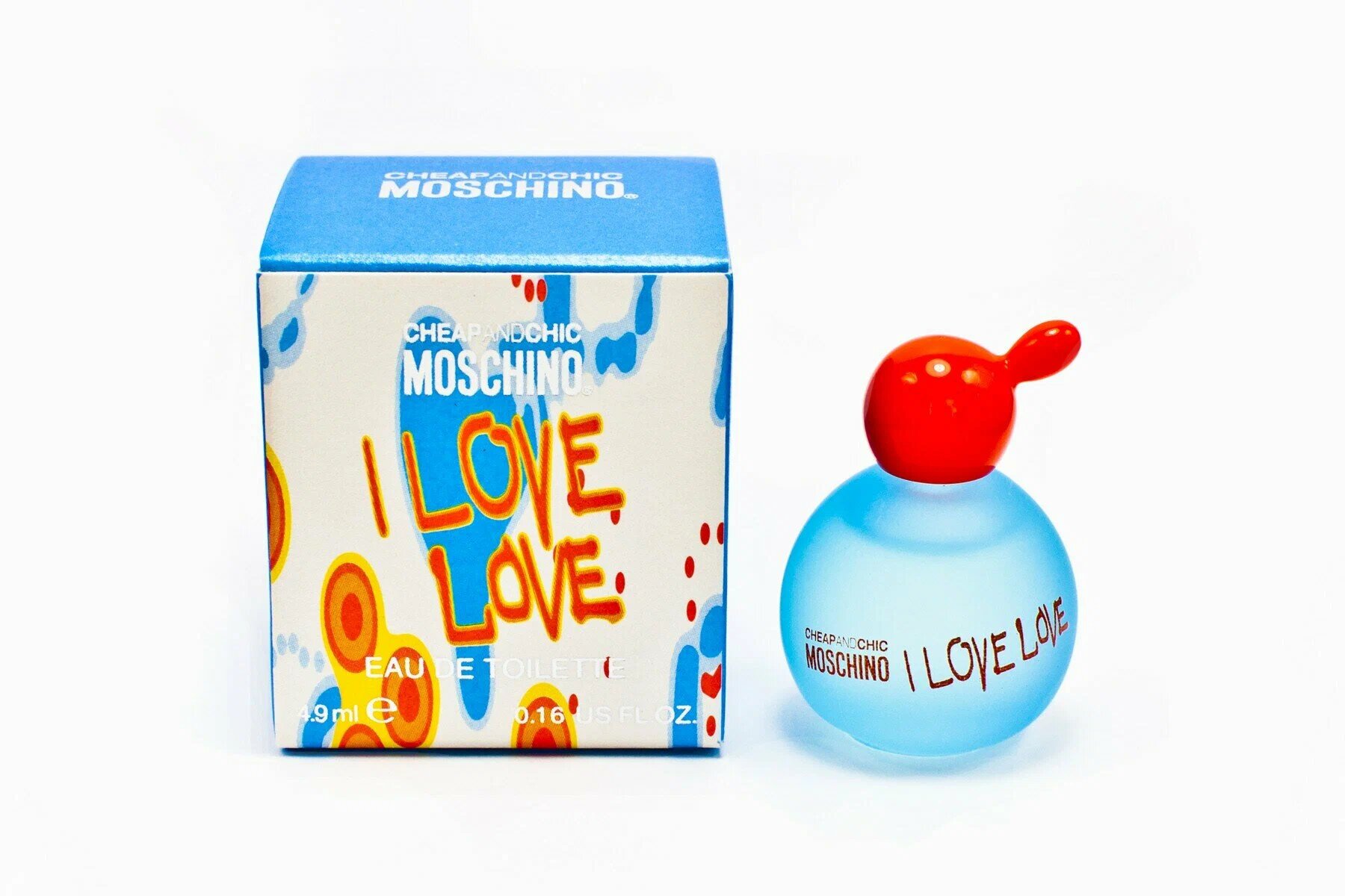 MOSCHINO CHEAP & CHIC I LOVE LOVE туалетная вода женская 4,9 мл миниатюра