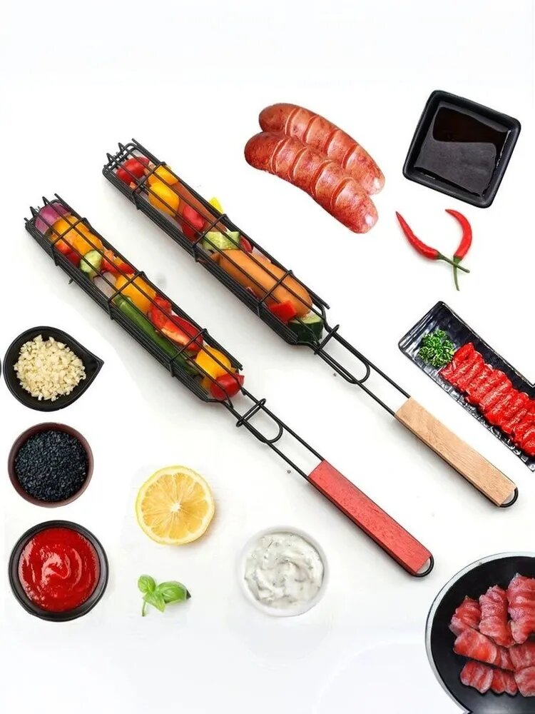 Borntun Решетка-гриль Чугун, ширина 49 см,