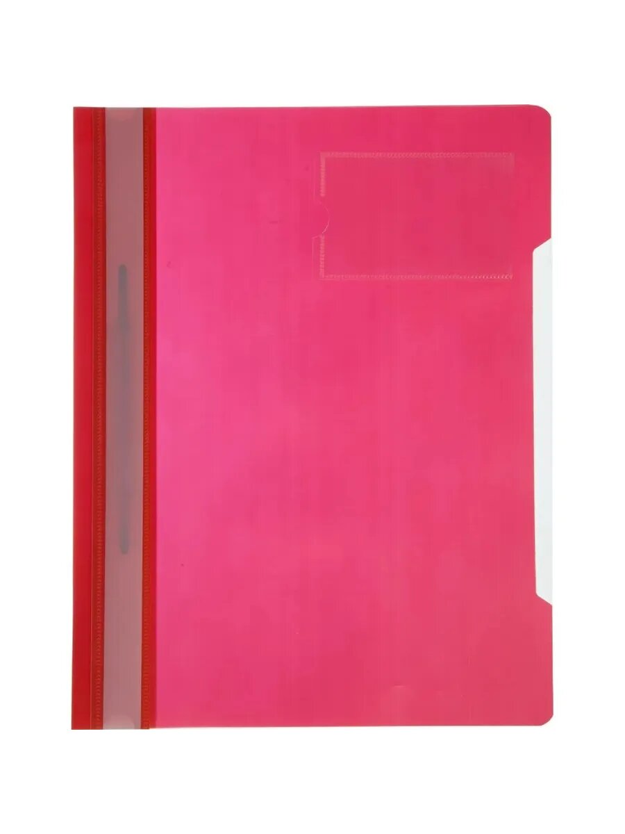 Пластиковый скоросшиватель для визиток, 10 шт.