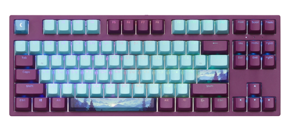 Клавиатура Red Square RSQ-20041 Keyrox TKL Classic Everfrost g3ms Amber Purple
