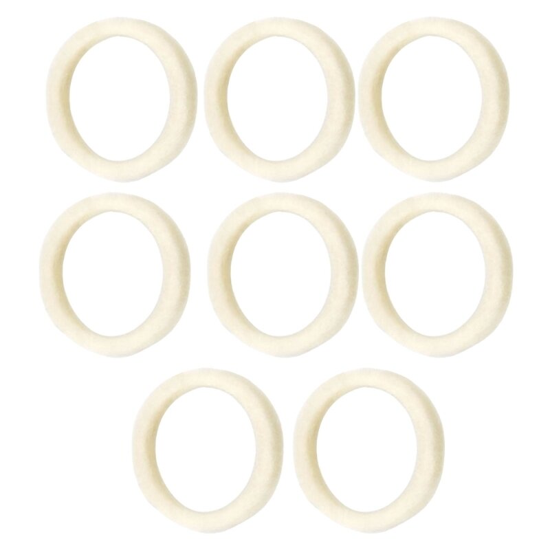 Набор из 8 Мягких войлочных уплотнительных прокладок Шумоподавляющая Шайба Подходит для Снижения вибрации кофемашин и кофемолок