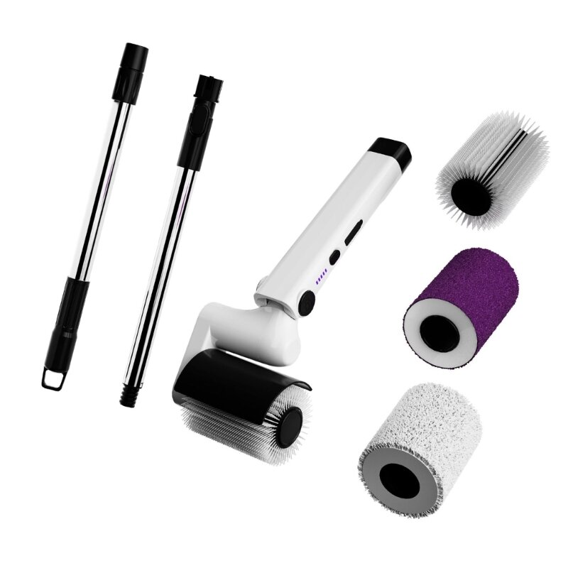 Перезаряжаемая Электрическая Чистящая щетка С Изменяемой Формой Углов Для легкой уборки В Труднодоступных районах.
