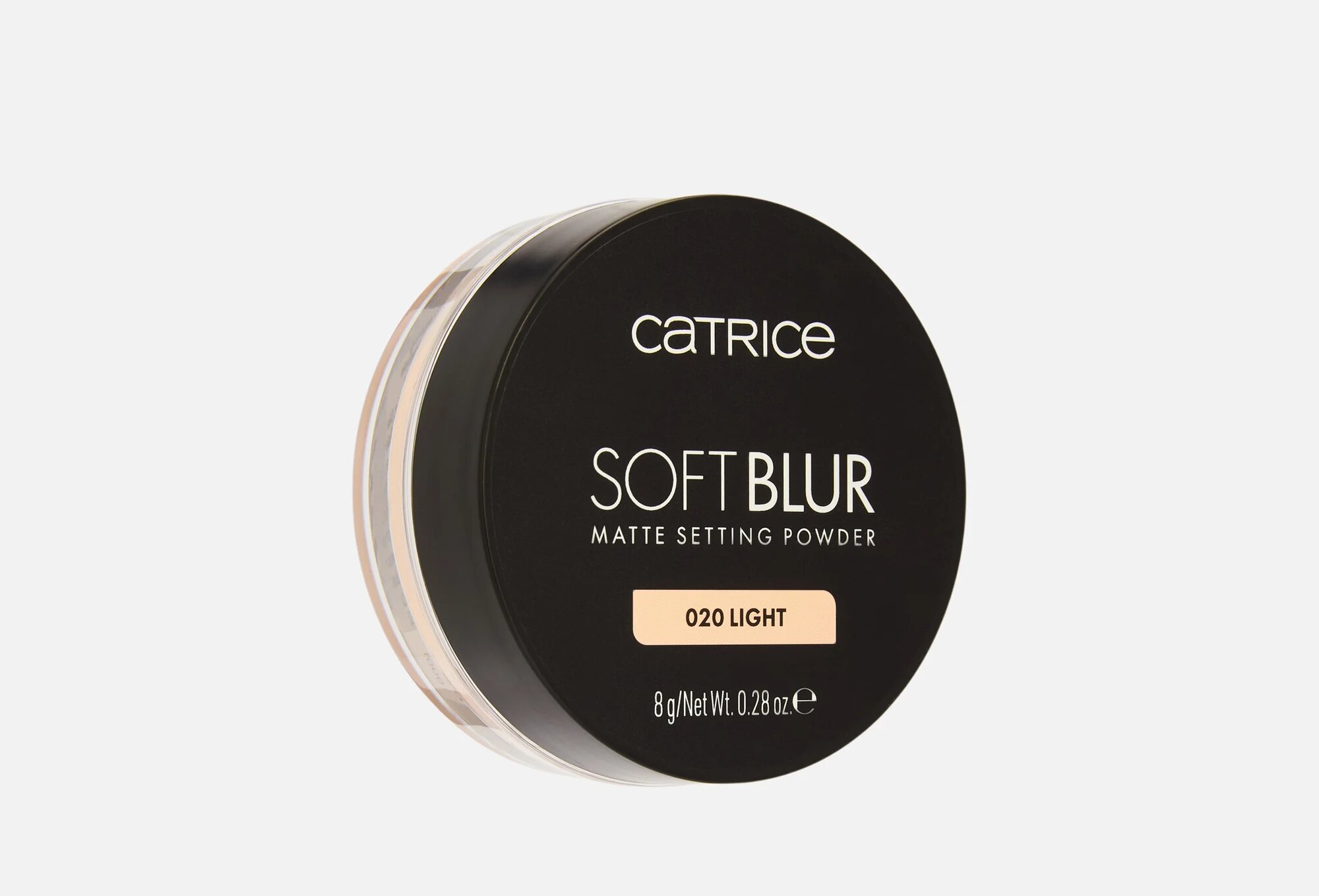 Рассыпчатая пудра для лица Catrice Soft Blur Matte Setting, оттенок 020, Light, 8 г