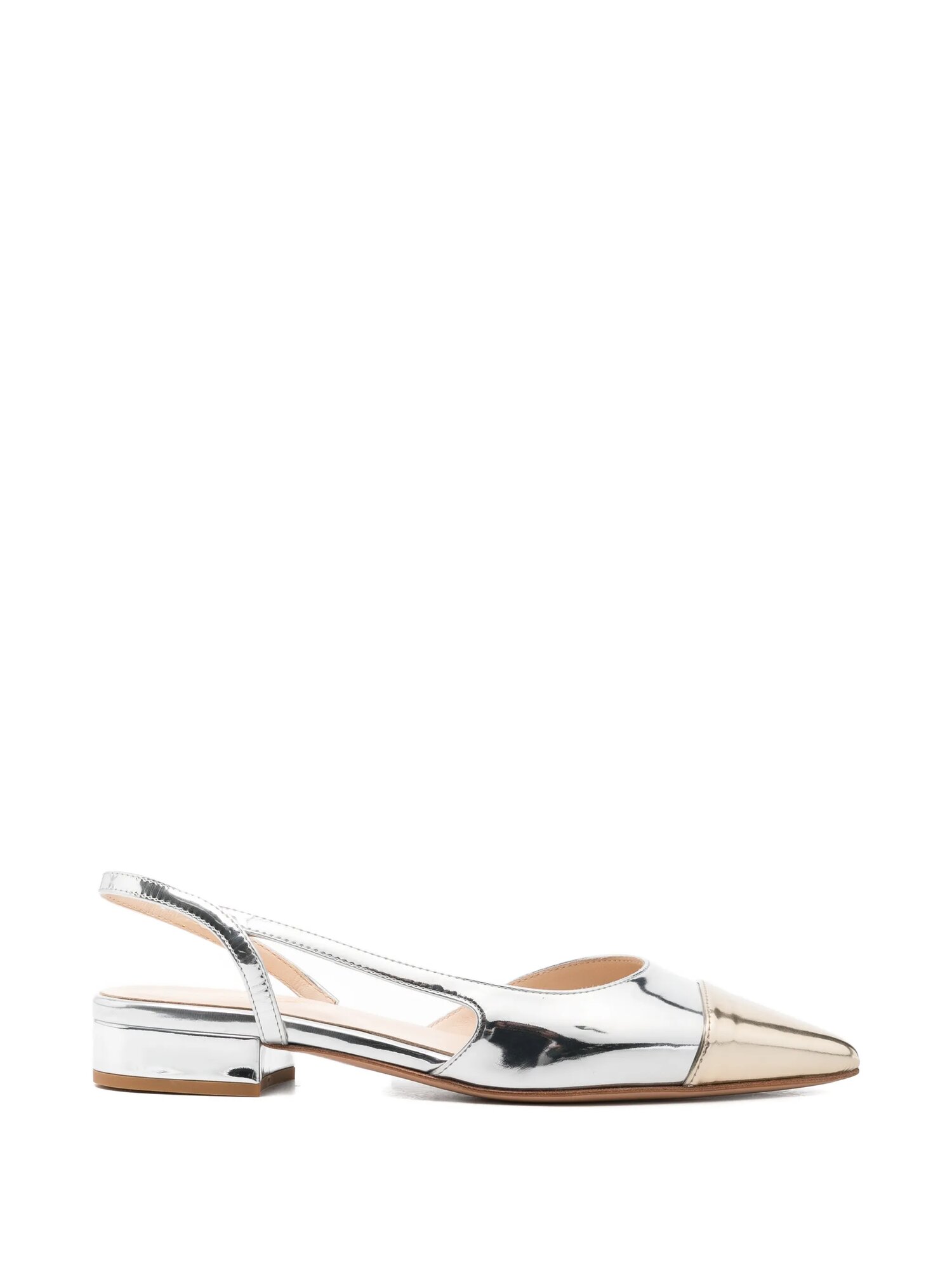 Туфли Pointed-toe slingback flat pumps 
