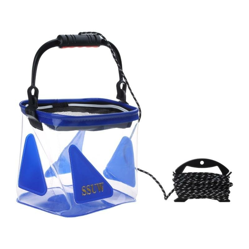 Складной рыболовный баклан из ЭВА, Синий - 22CM