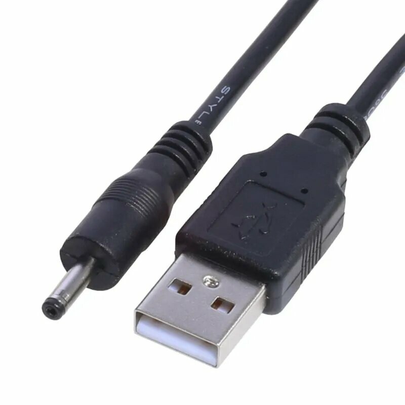 Кабель для зарядки от USB до DC - 3,0x1,1 мм