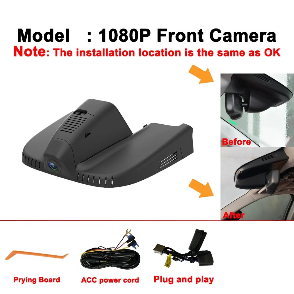 Индивидуальные OEM Plug and play для Alfa Romeo Stelvio Giulia Stelvio 1080P Front Cam, 32 ГБ