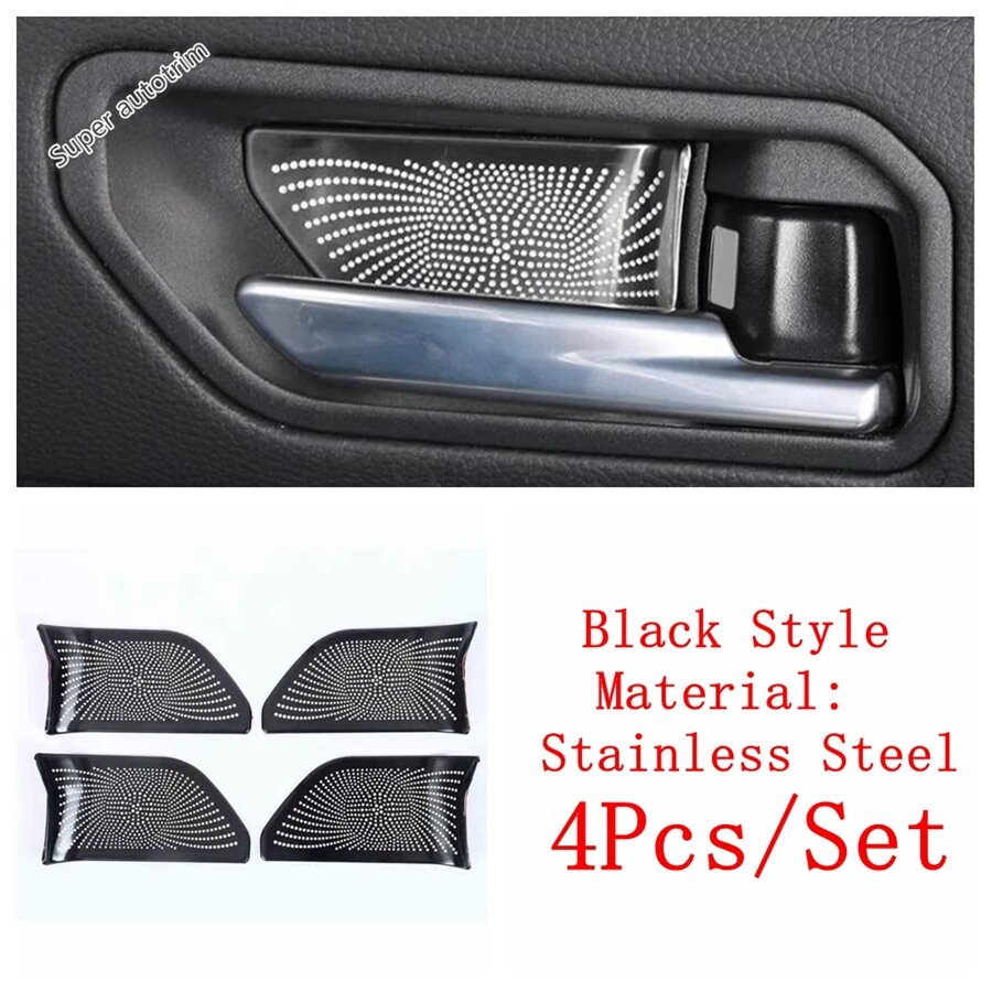 Накладки дверных ручек Black Style для Toyota Land Cruiser 250 Prado LC250 2024-2026