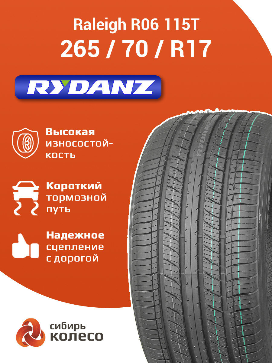265/70R17 Rydanz Raleigh R06 115T