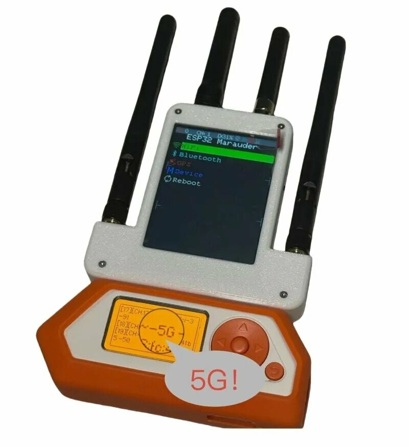 5G Wi-Fi модуль для Flipper Zero 4 в 1: модуль 433 МГц (CC1101) / модуль ESP32-C5 Predator / модуль GPS-навигации / модуль Predator d