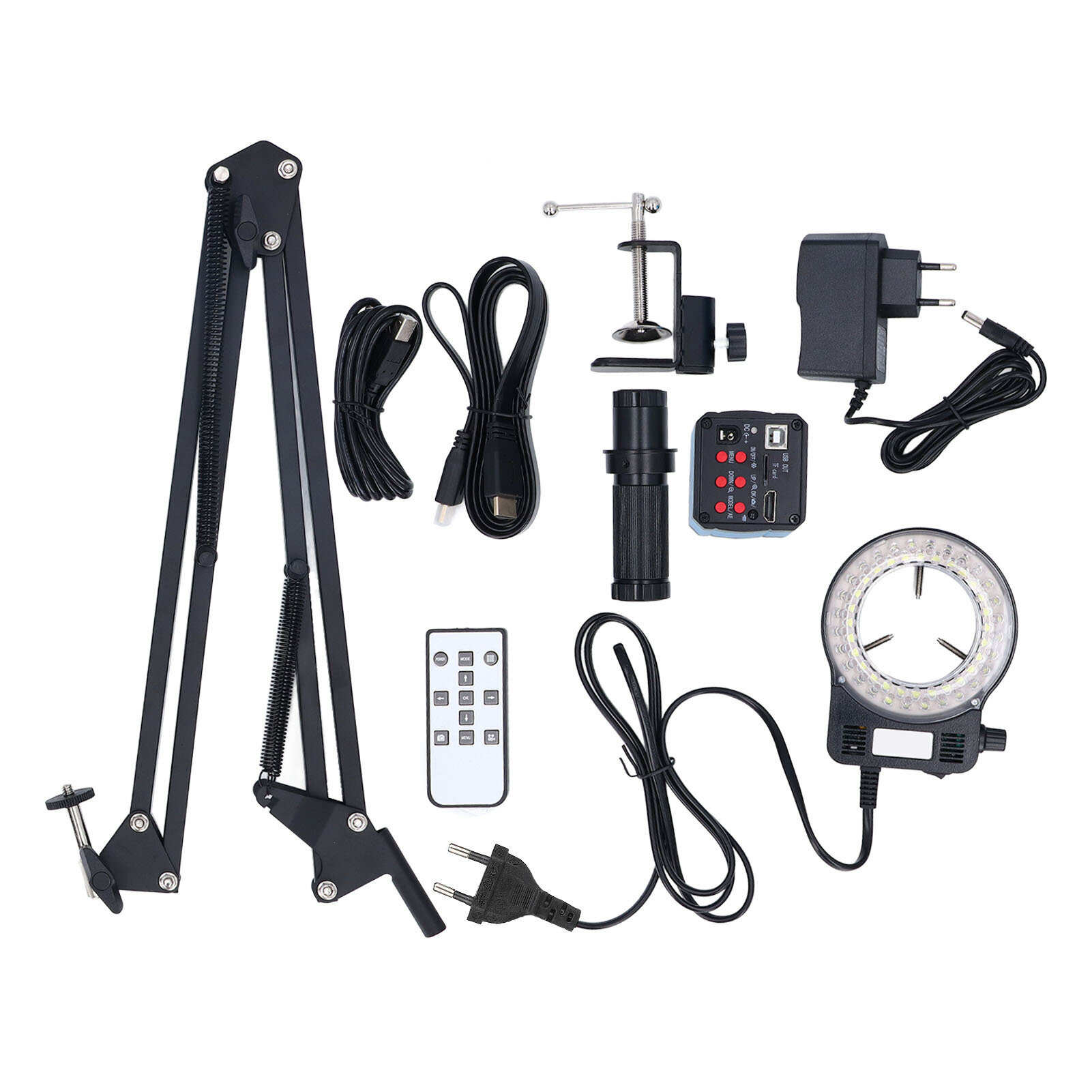 Камера для микроскопа 2K 48MP, с объективом C-mount