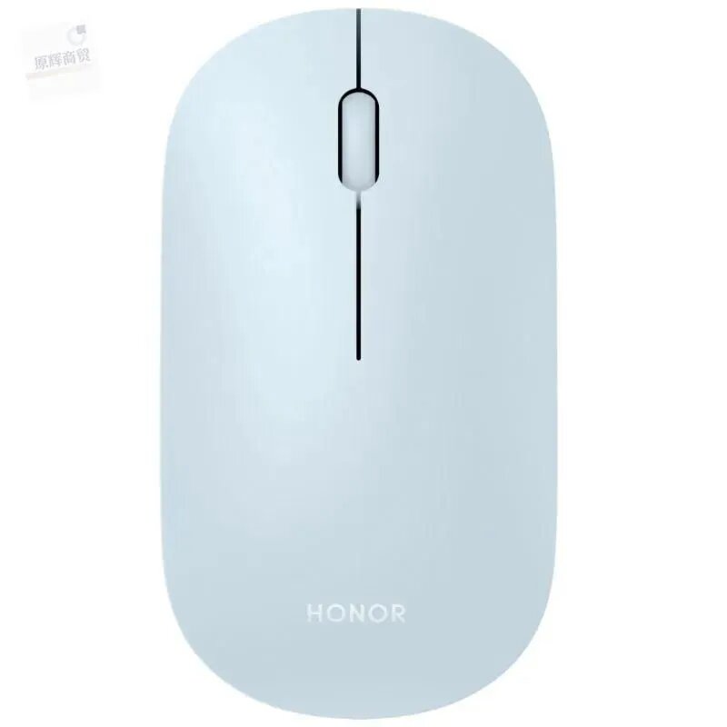 Мышь беспроводная Honor Bluetooth Mouse 2, голубой, тактильная, с колесом прокрутки