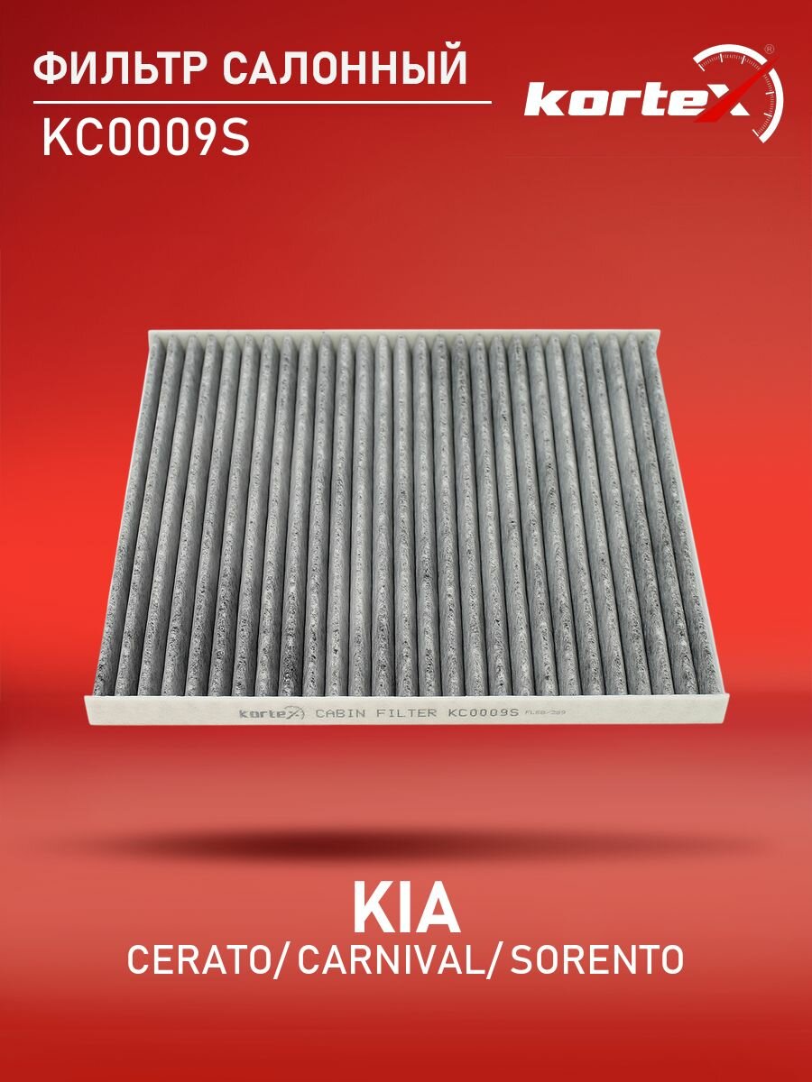 Фильтр салонный угольный Kia Киа Carnival Карнивал, Cerato Церато, Mohave Мохав, Sorento Соренто P87901F000A