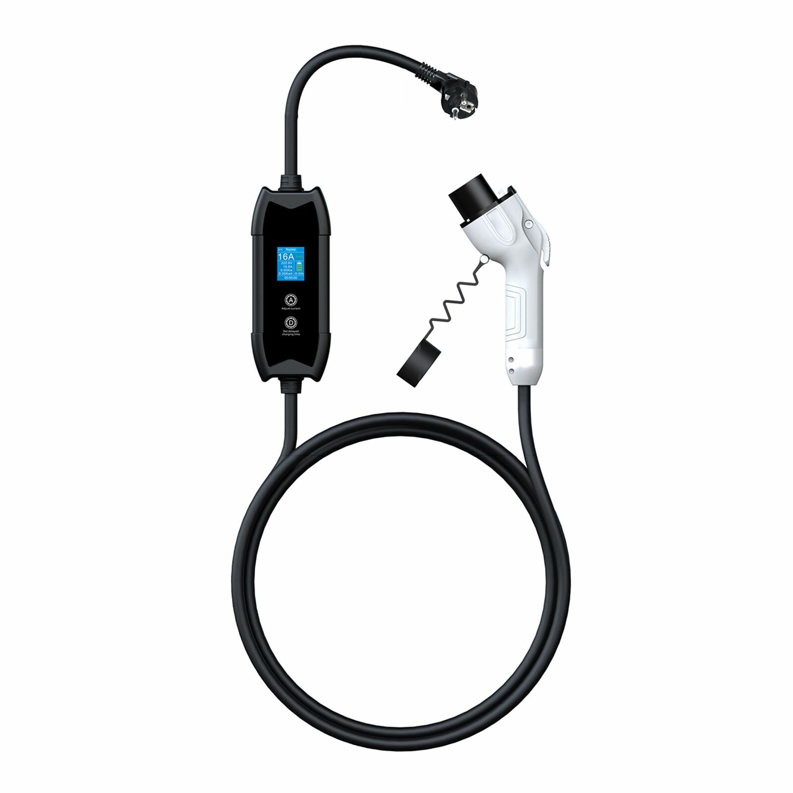 Электромобиль зарядка кабельного шнура адаптер 35 кВт для дома или общественности