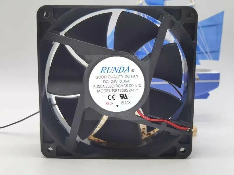 Квадратный вентилятор 120x120x38мм 24V охлаждение