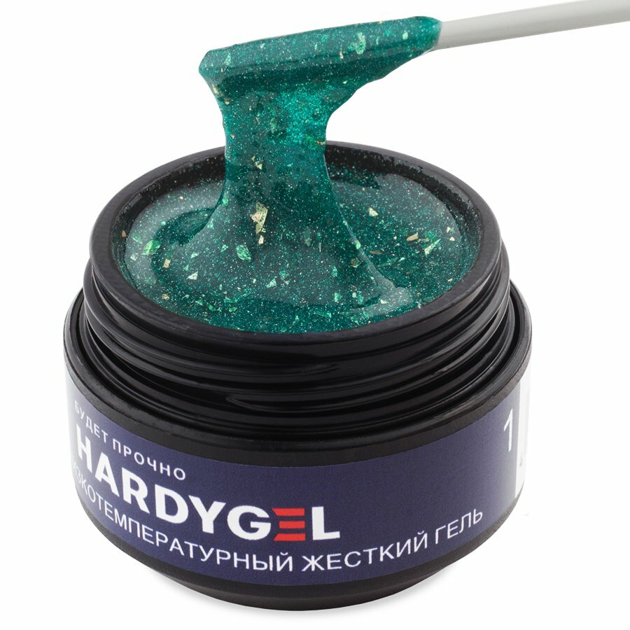 HARDYGEL, Гель низкотемпературный жесткий GLAMOUR №1, 15 мл