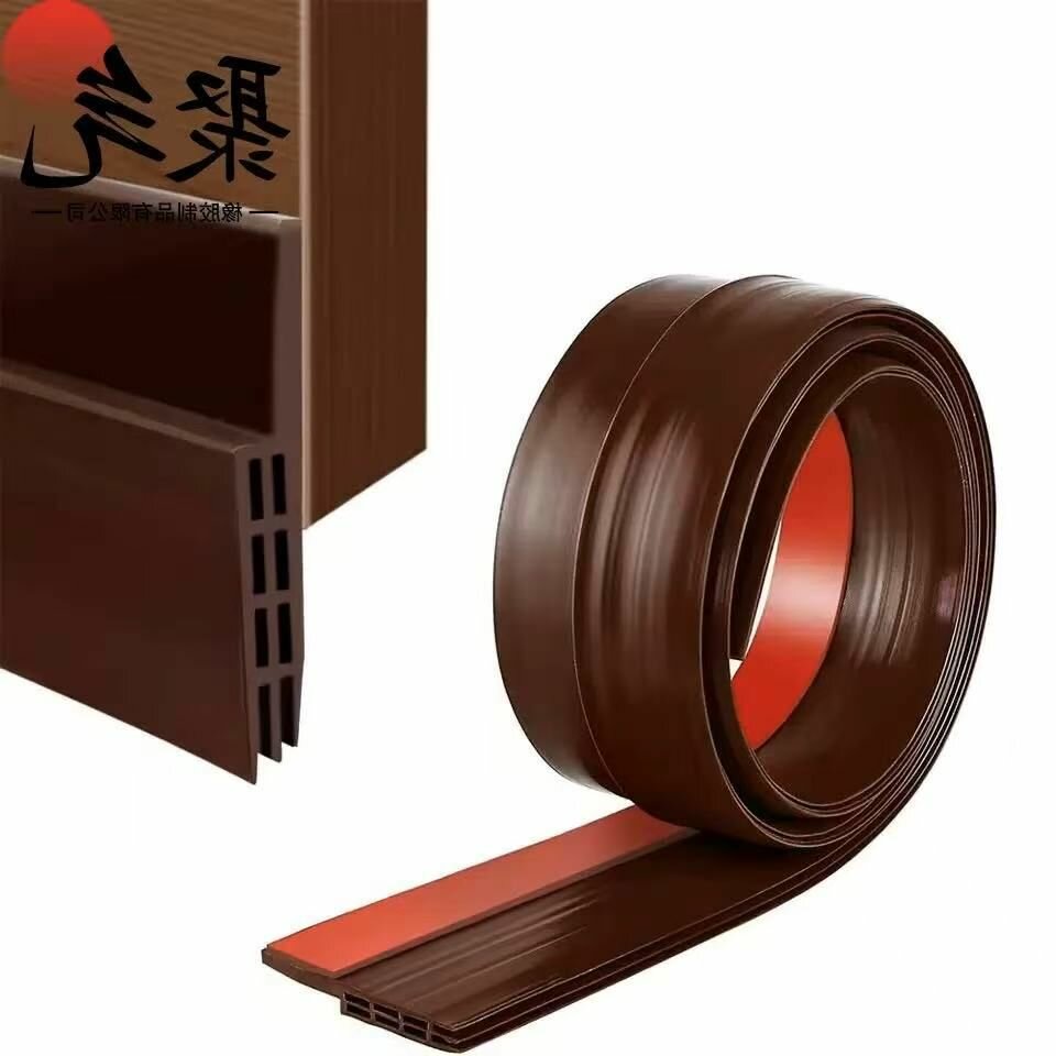 Уплотнитель для дверей самоклеящийся силиконовый. Защита от сквозняков и насекомых