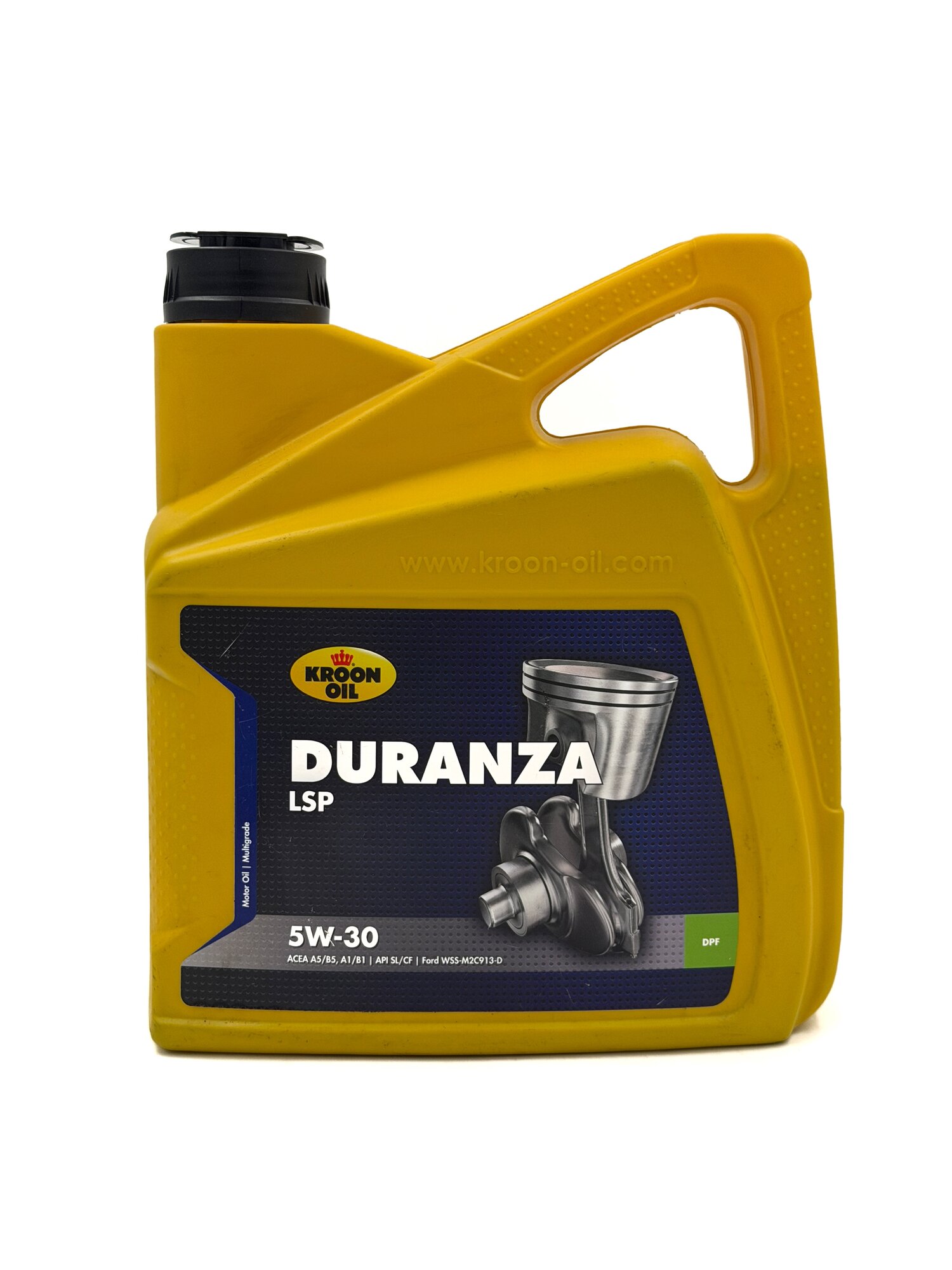 Масло моторное Kroon-Oil Duranza LSP 5W-30, 4 литра, DPF, синт