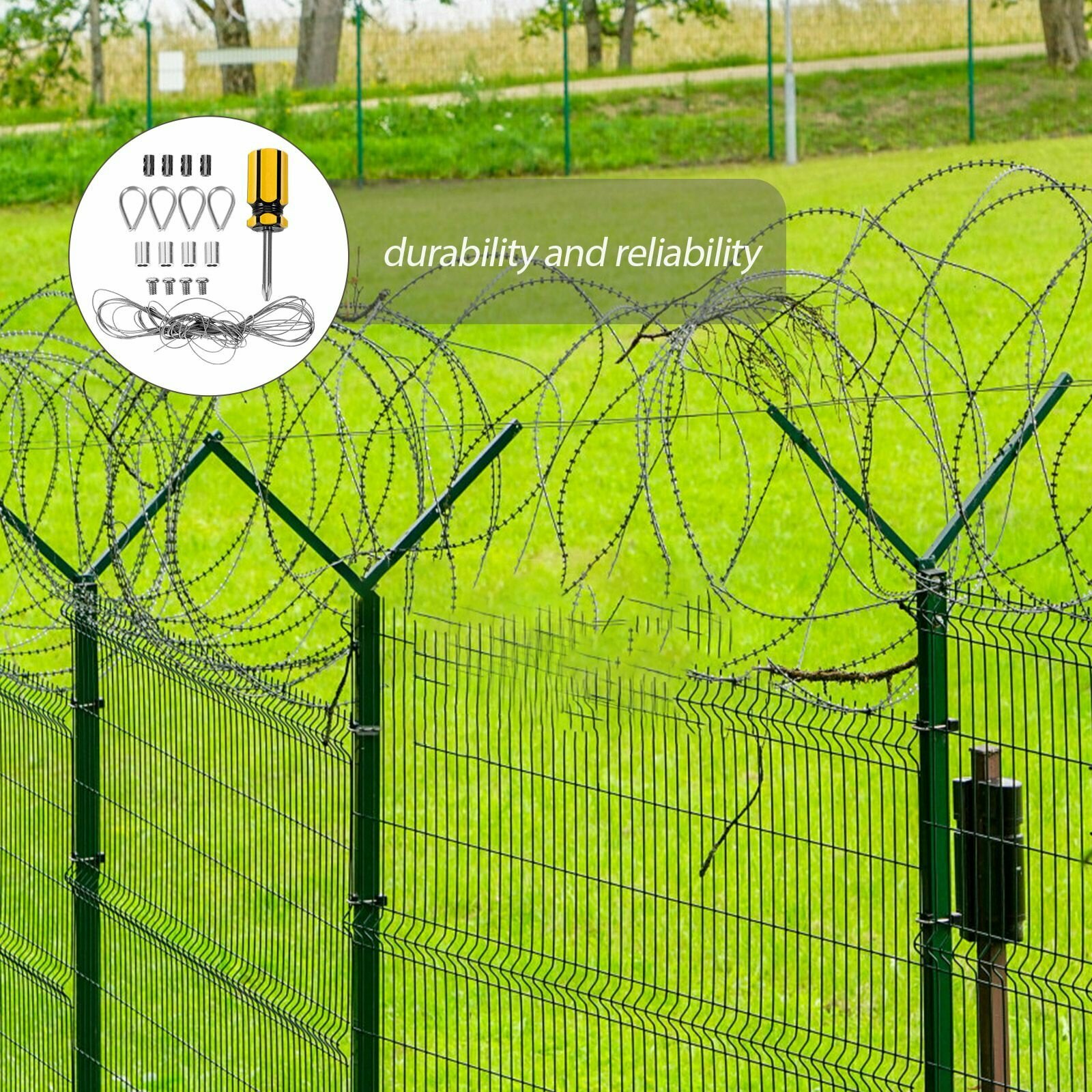 Многофункциональный набор для натяжения тросов, длина 10 метров, с винтовой регулировкой