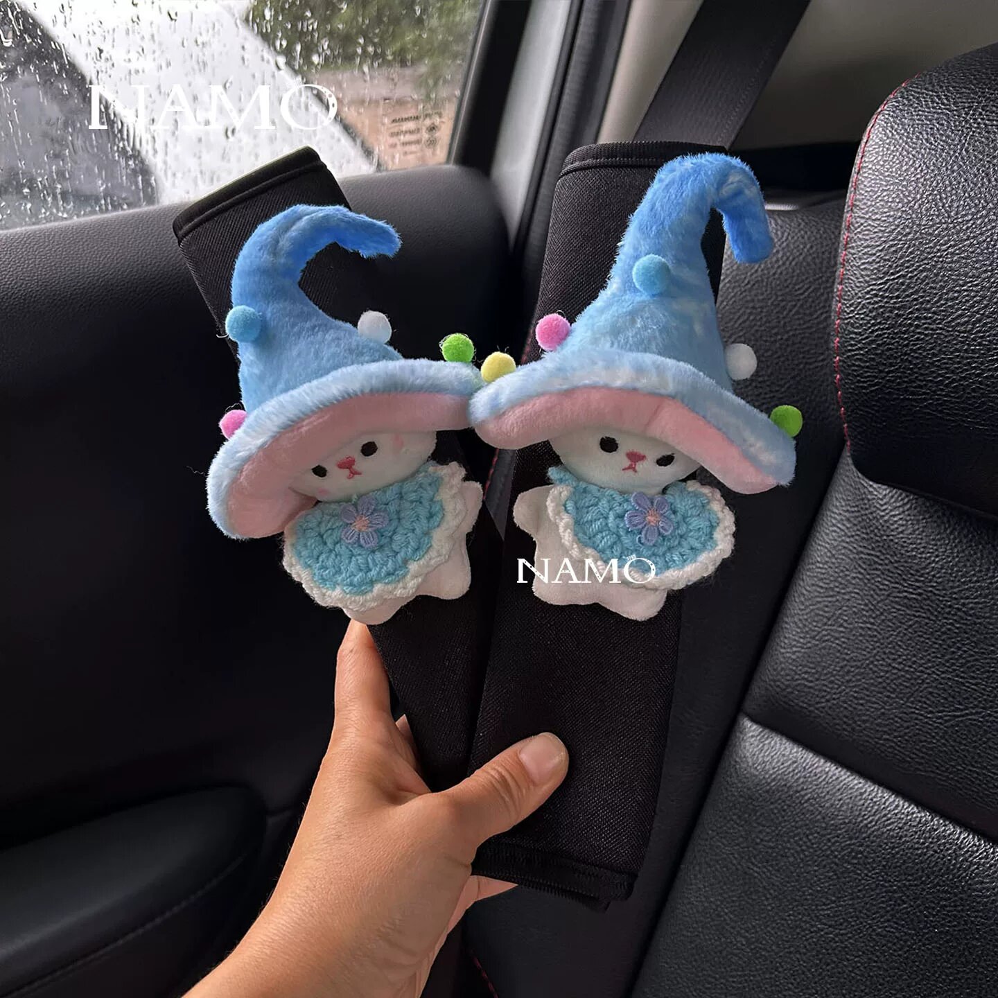 Мягкий улучшенный вручную сшитый защитный чехол для ремня безопасности, предотвращает перекручивание, подходит для всех