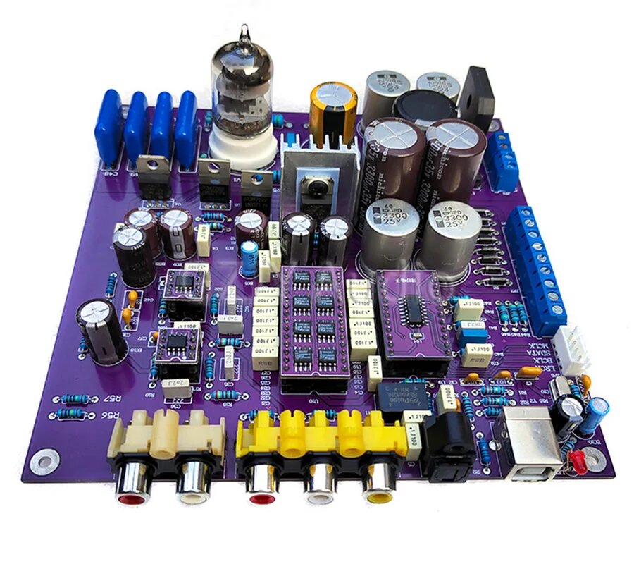 TDA1541 SA7220IC, no color
