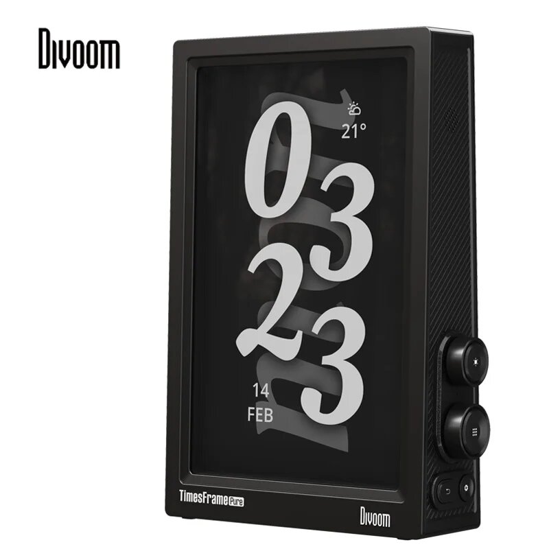 Divoom TimesFrame Pure Transparent Цифровая фоторамка 32ГБ