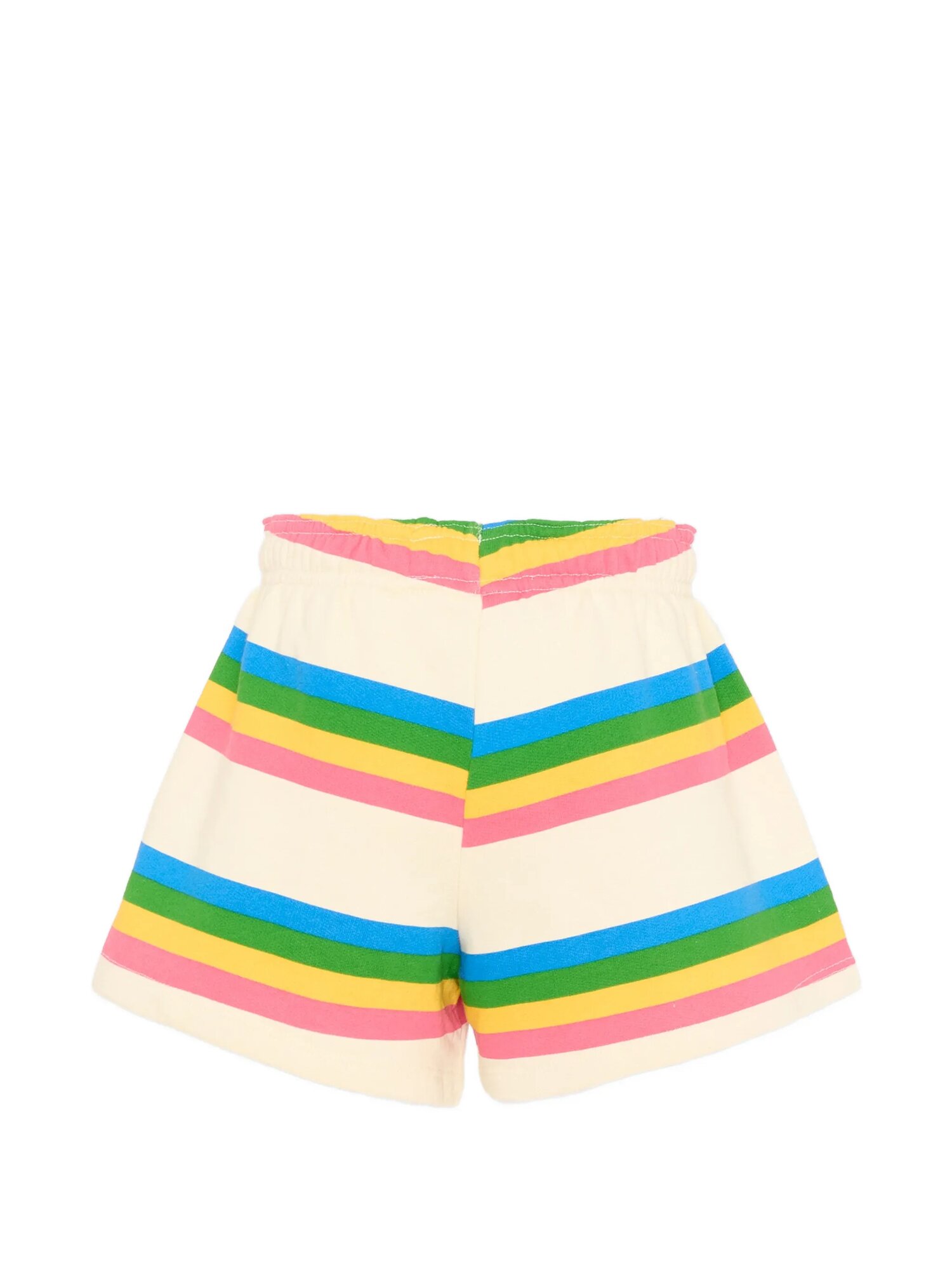 Шорты Mini Rodini Striped appliqué shorts, размер 140 — фото 1