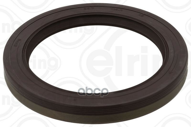 Сальник к-вала ! перед.85.7x114.3x13 Volvo THD100-123 Elring арт. 570495
