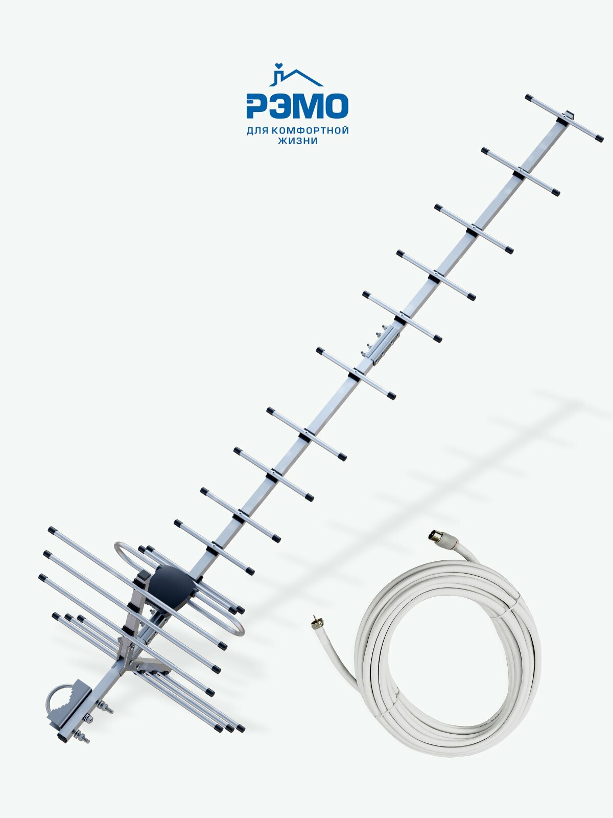 Телевизионная антенна BAS-1132-Р Бирюса пассивная уличная