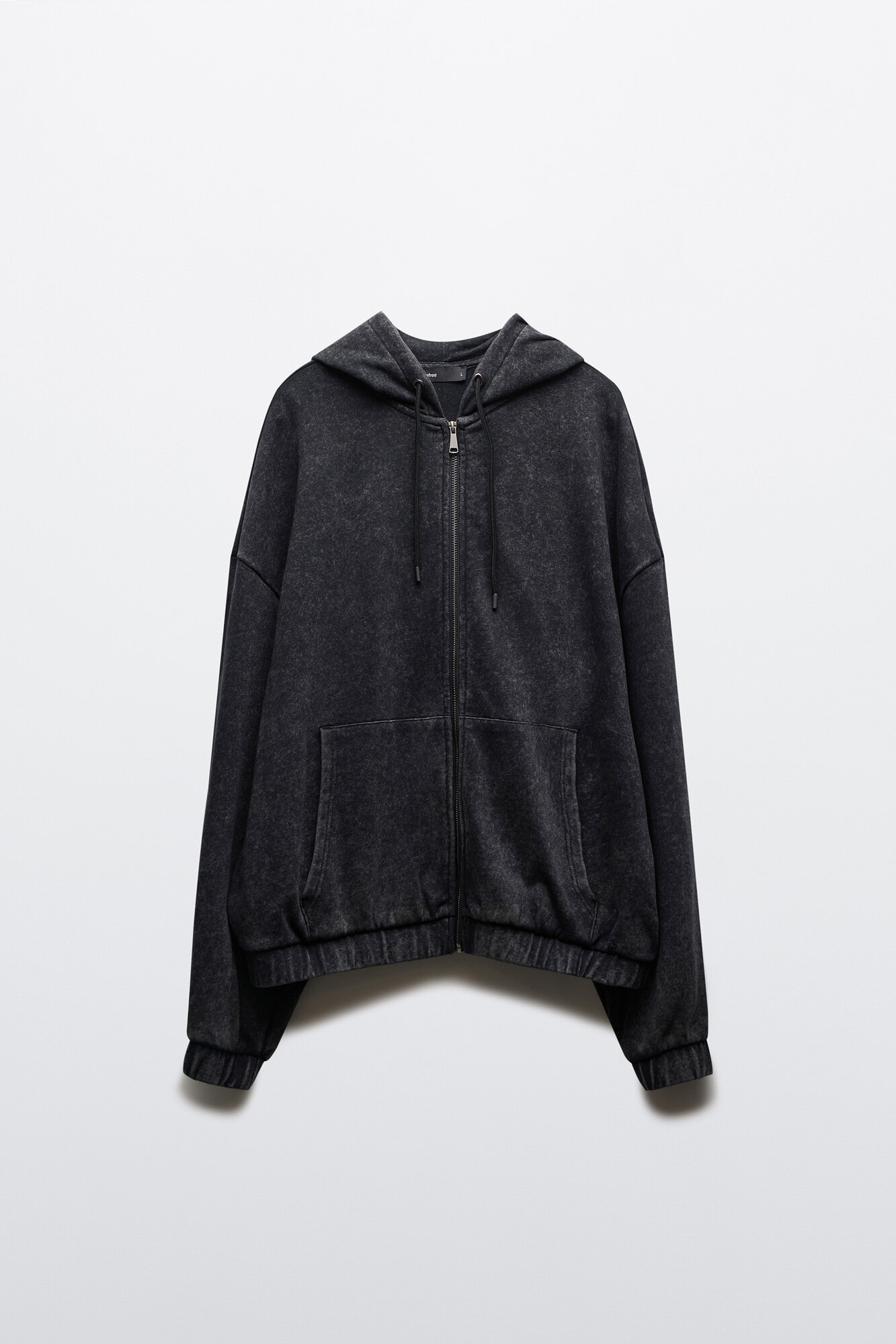 Худи на молнии из футера вареная