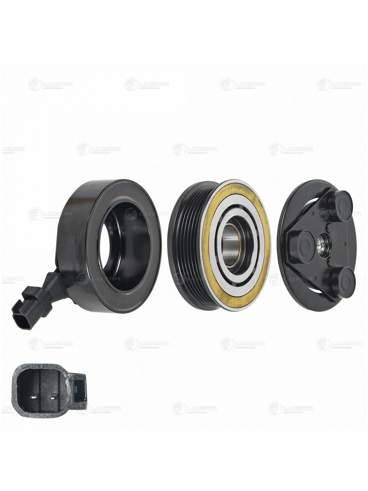 Муфта компрессора кондиционера LUZAR LMAC1002 для а/м Ford Mondeo, S-Max / Форд Мондео