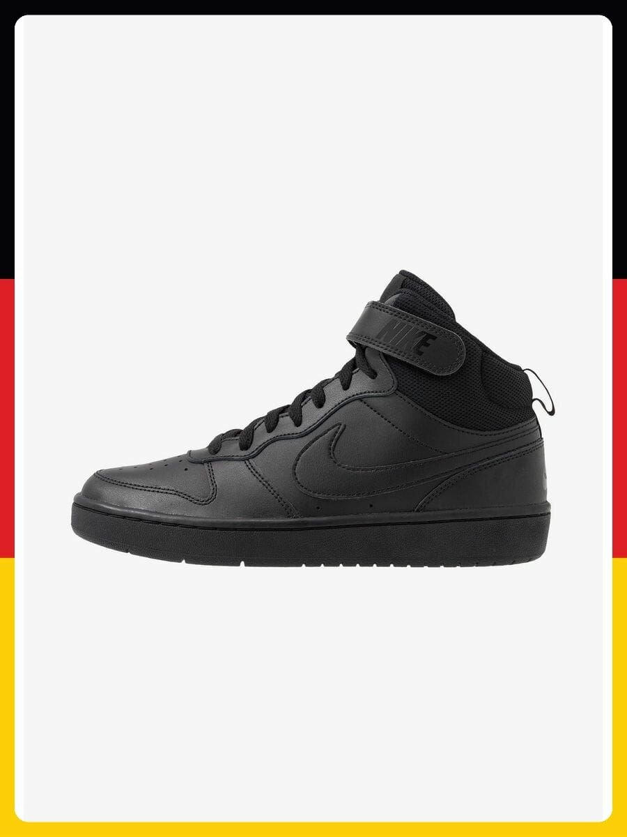 Кеды Nike COURT BOROUGH MID 2, черный, 39 EU
