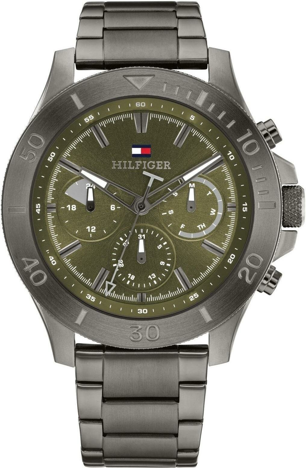 Наручные часы TOMMY HILFIGER, серый — фото 1