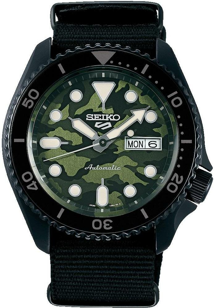 Наручные часы SEIKO, черный — фото 1