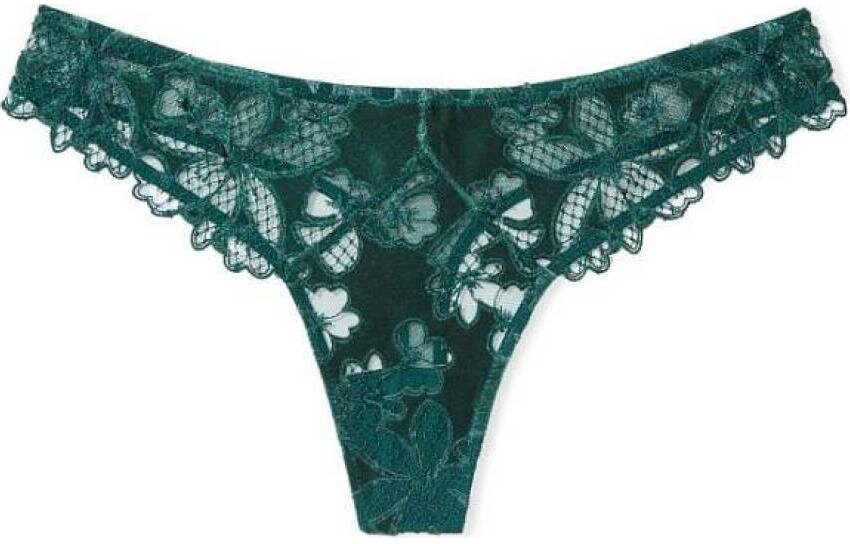 Трусики-стринги женские VICTORIA'S SECRET 10076176 Moss Green, L EU