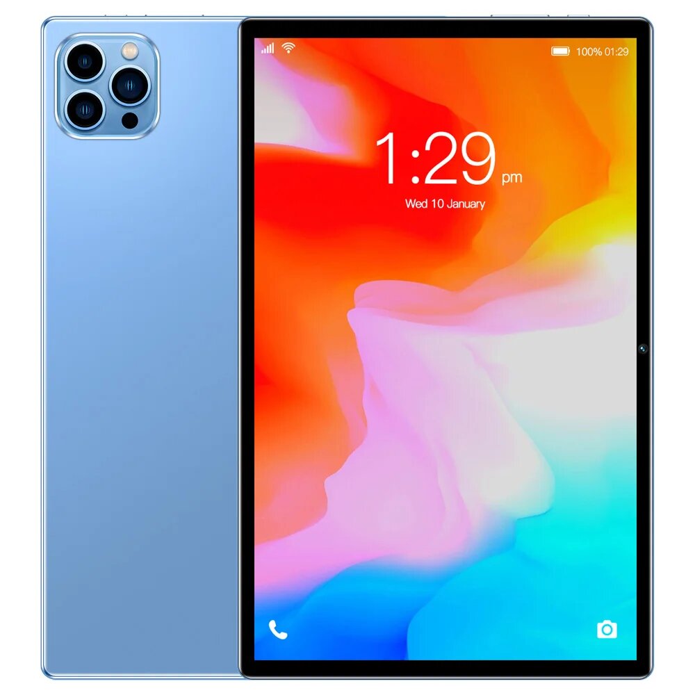 Планшет BDF, 10.1", 4/64ГБ, Wi-Fi+3G, Android