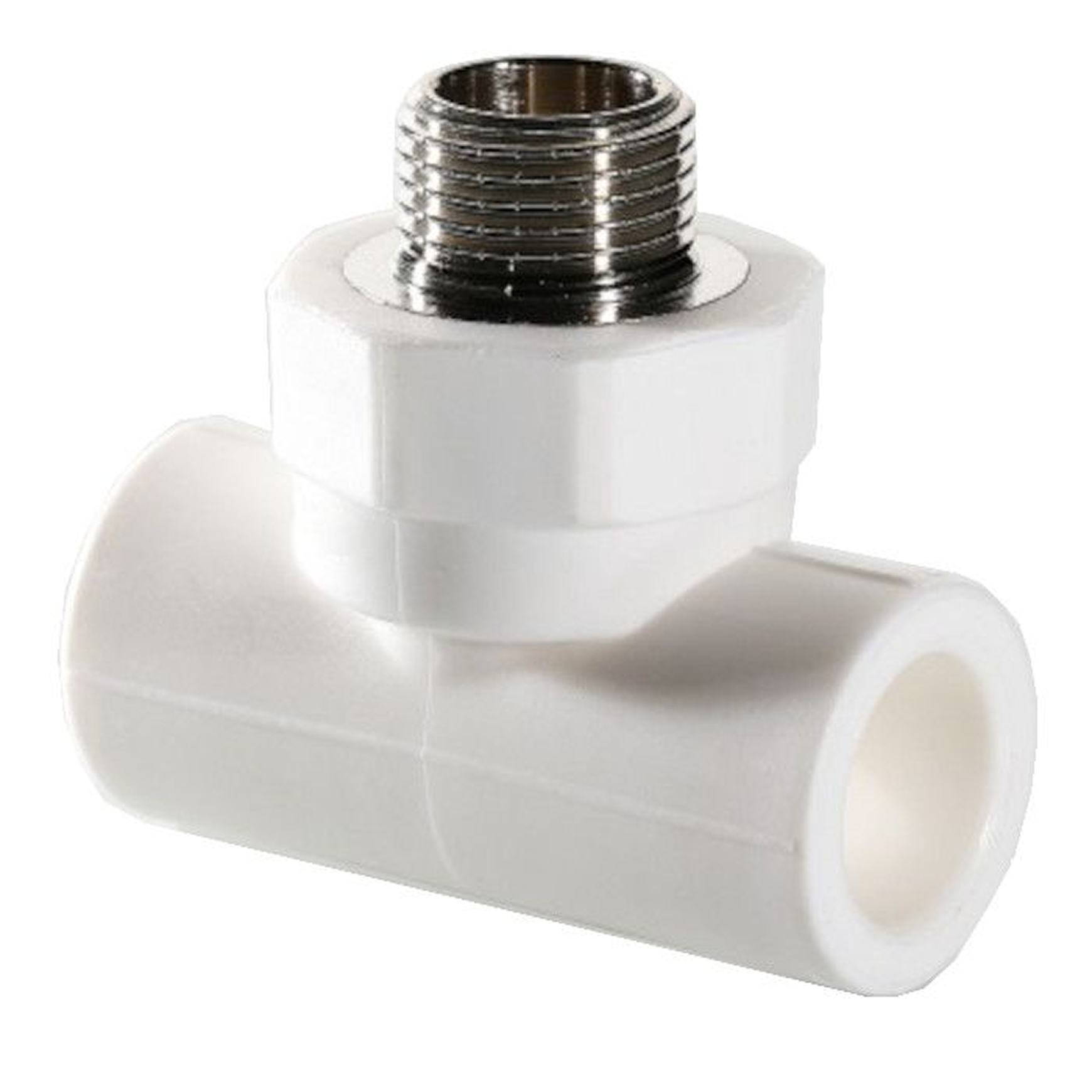Тройник PPR с переходом на нар. р. 25х3/4" Valtec VTp.733.0.02505