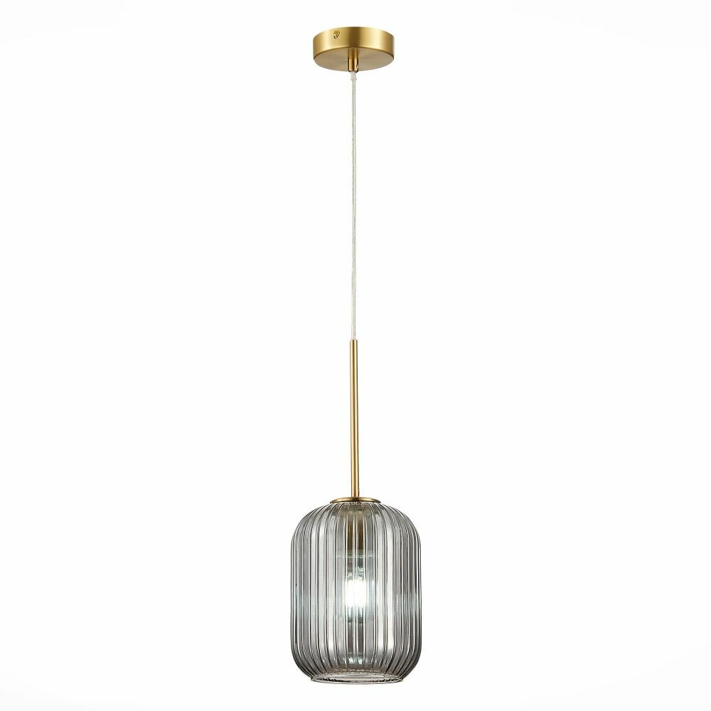 SL1154.323.01 Подвес ST-Luce Латунь/Дымчатый E27 1*60W.